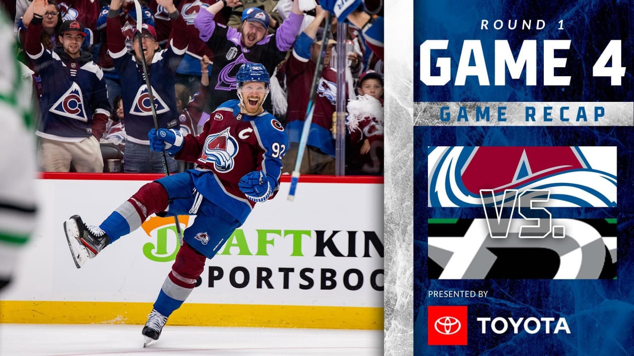 Toyota Game Recap: R1G4 4/26/2025 | Colorado Avalanche