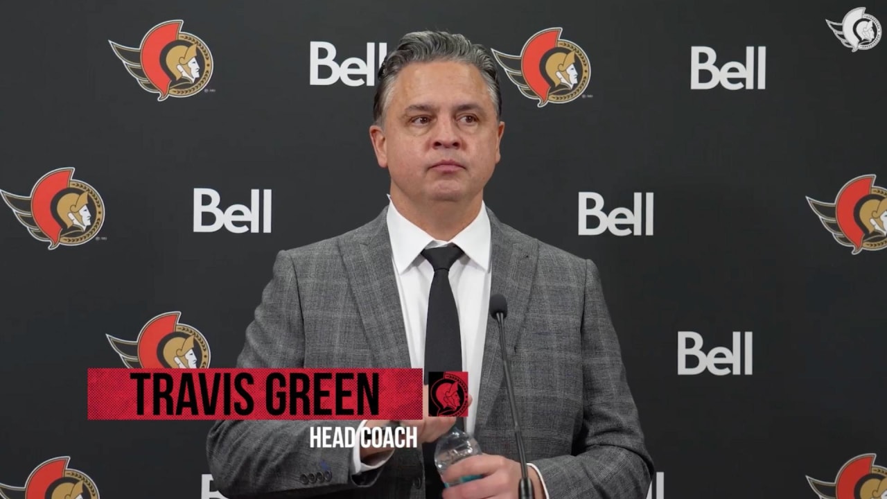 Travis Green Postgame Media vs NYI | Ottawa Senators