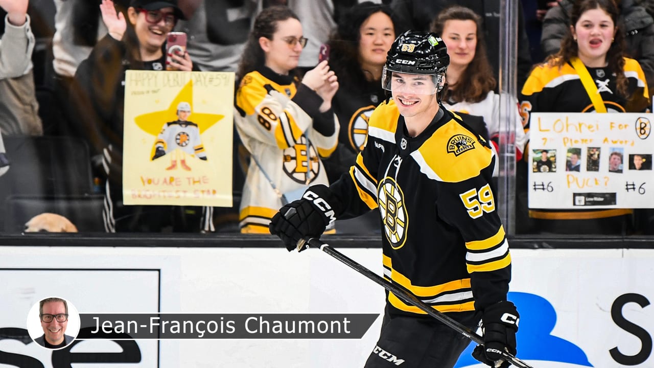 Frédéric Brunet et les conseils de deux légendes des Bruins | LNH.com