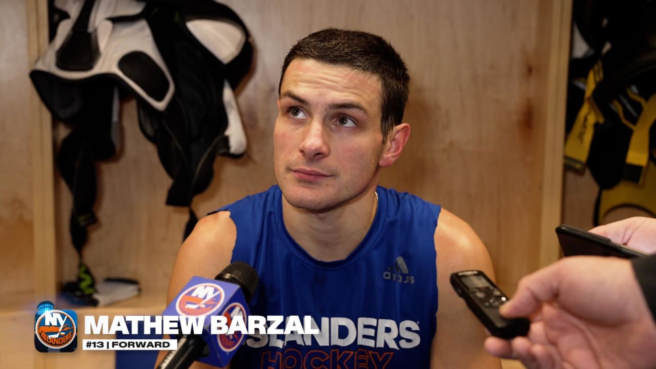 Practice 12/04: Mathew Barzal | New York Islanders
