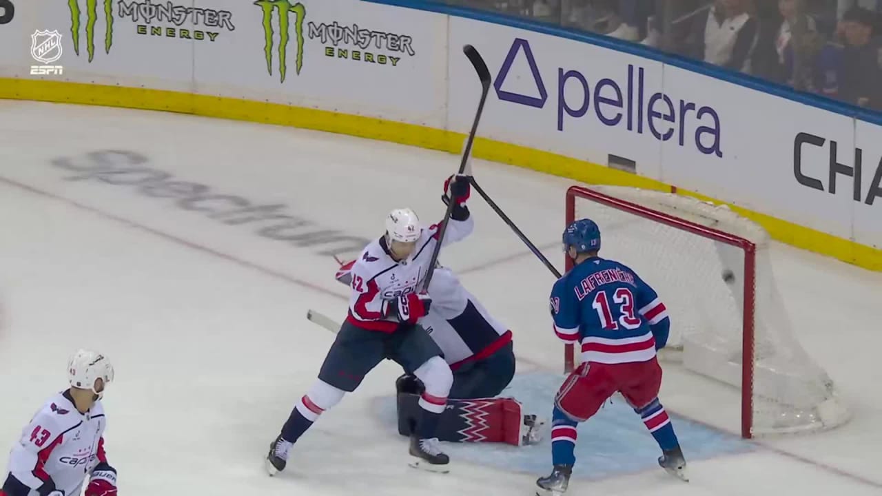 WSH@NYR: Fox scores PPG against Charlie Lindgren | New York Rangers