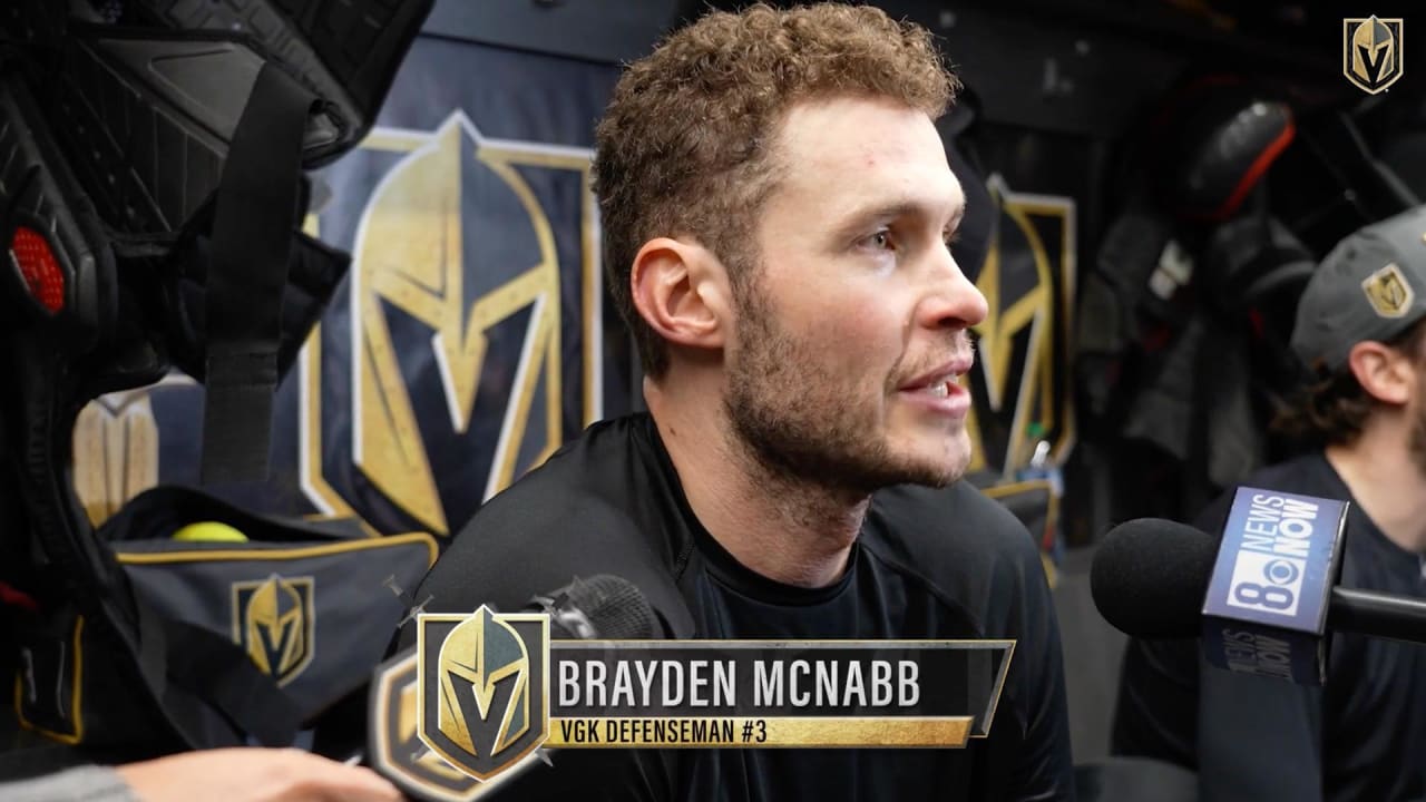 Brayden McNabb Availability 11/7 | Vegas Golden Knights