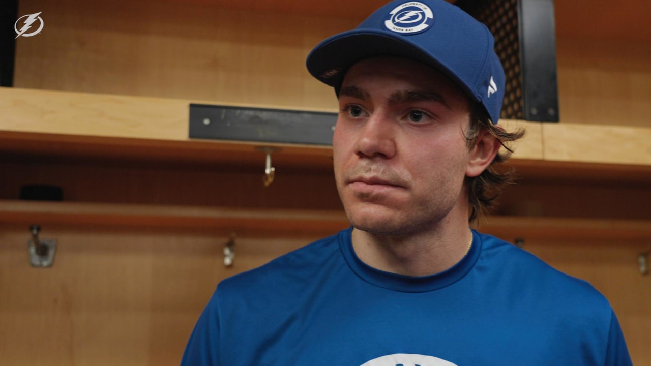 Brayden Point | Postgame at Pittsburgh Penguins | Tampa Bay Lightning