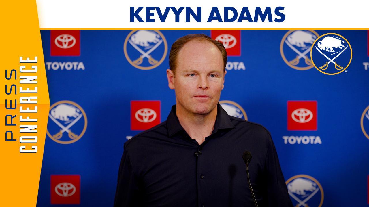 GM Kevyn Adams Post-Trade Deadline | Buffalo Sabres