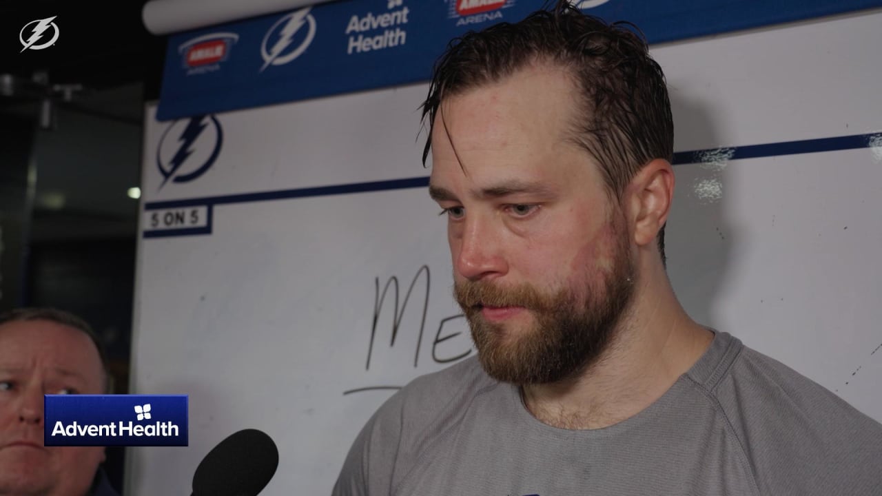 Victor Hedman | Postgame Game 1 vs Florida Panthers | Tampa Bay Lightning