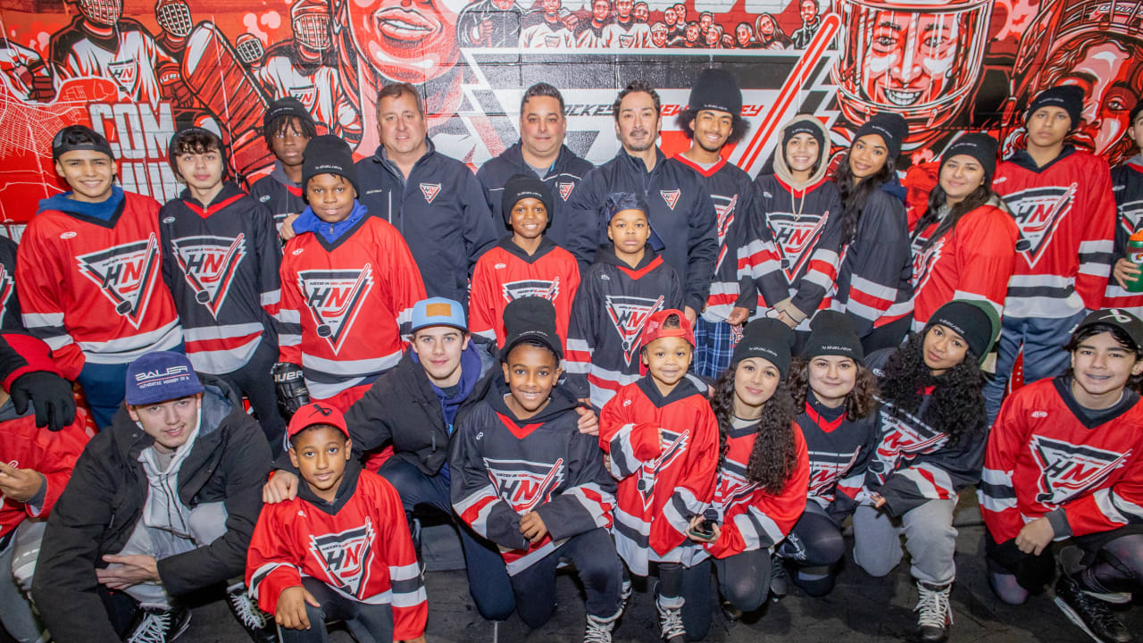 Hughes Brothers Surprise the Next Generation | FEATURE | New Jersey Devils