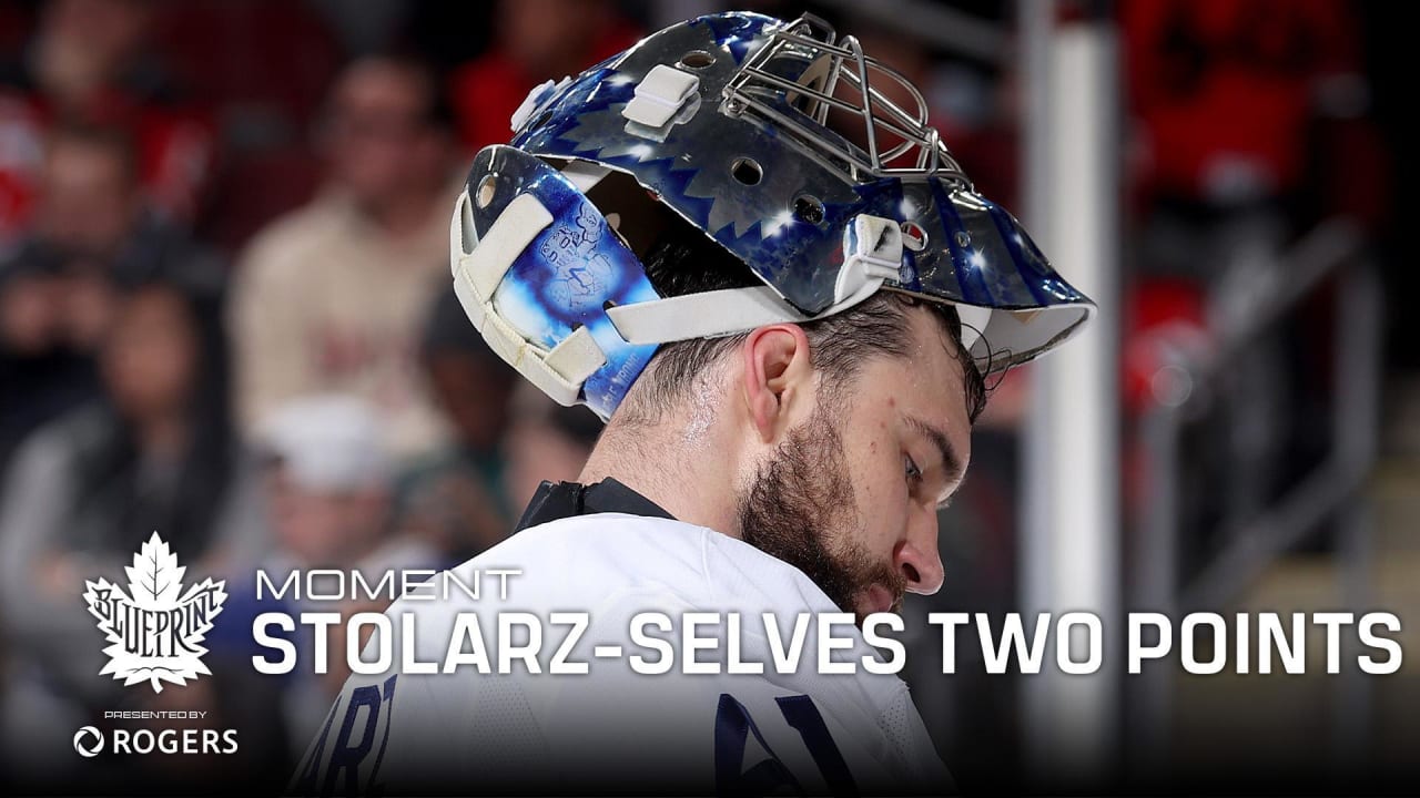Stolarz-selves two points | The Leaf: Blueprint Moment | Toronto Maple ...