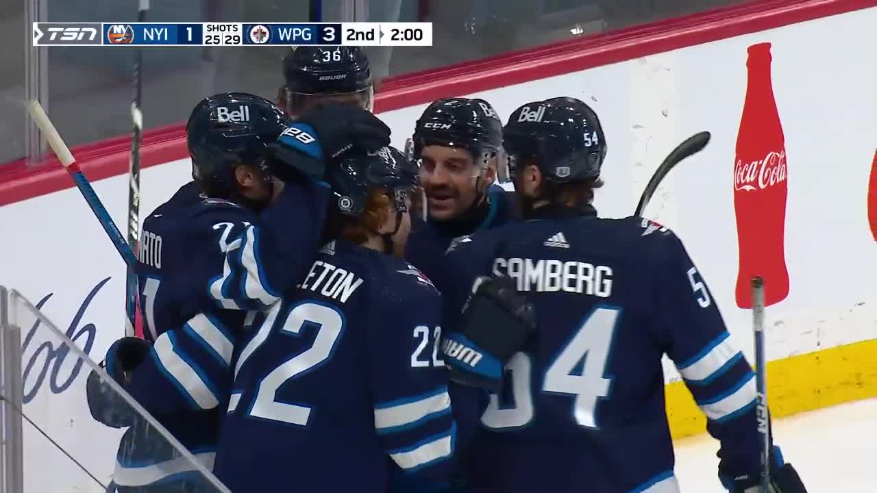 NYI@WPG: Appleton scores goal against Ilya Sorokin | NHL.com