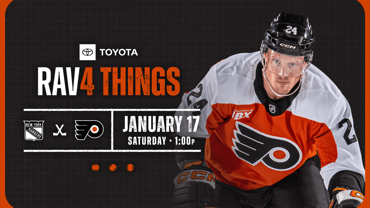 RAV4 Things: Flyers vs. Rangers | Philadelphia Flyers