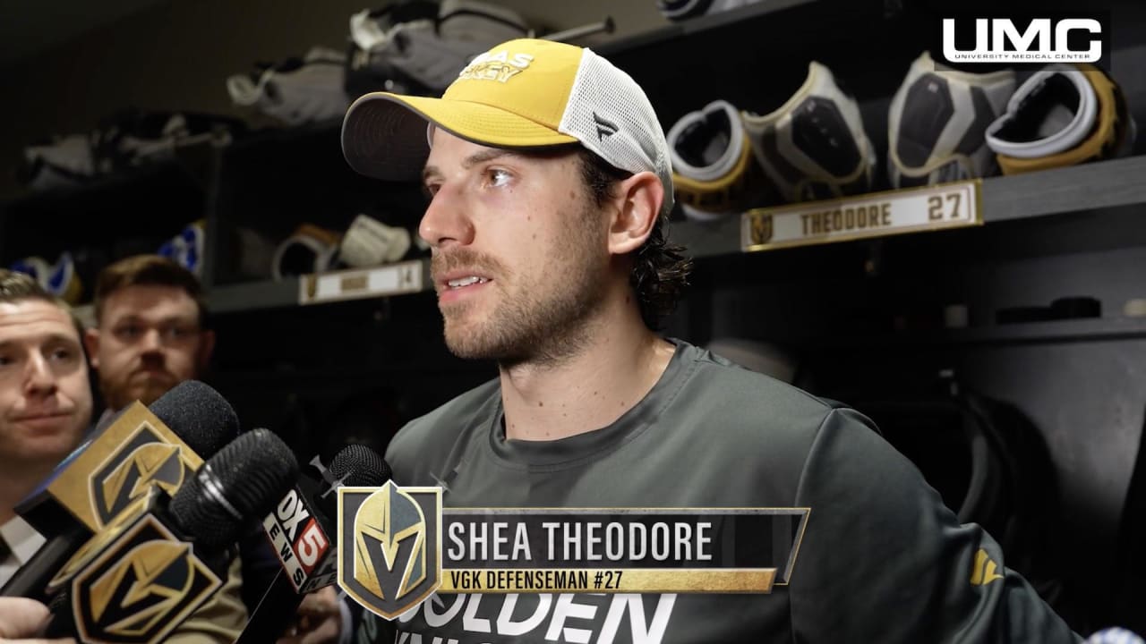 Shea Theodore Postgame 3/7 | Vegas Golden Knights