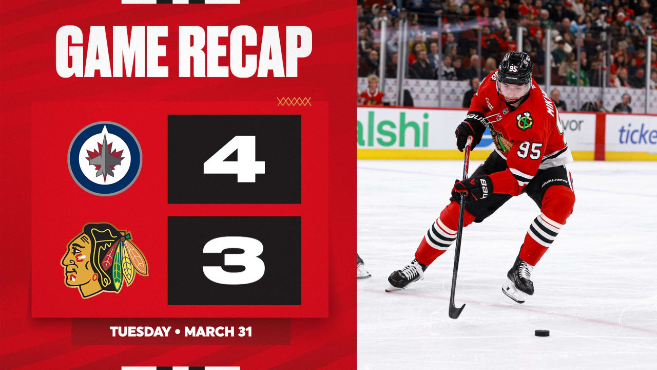 Game Recap | Blackhawks vs. Jets | Chicago Blackhawks