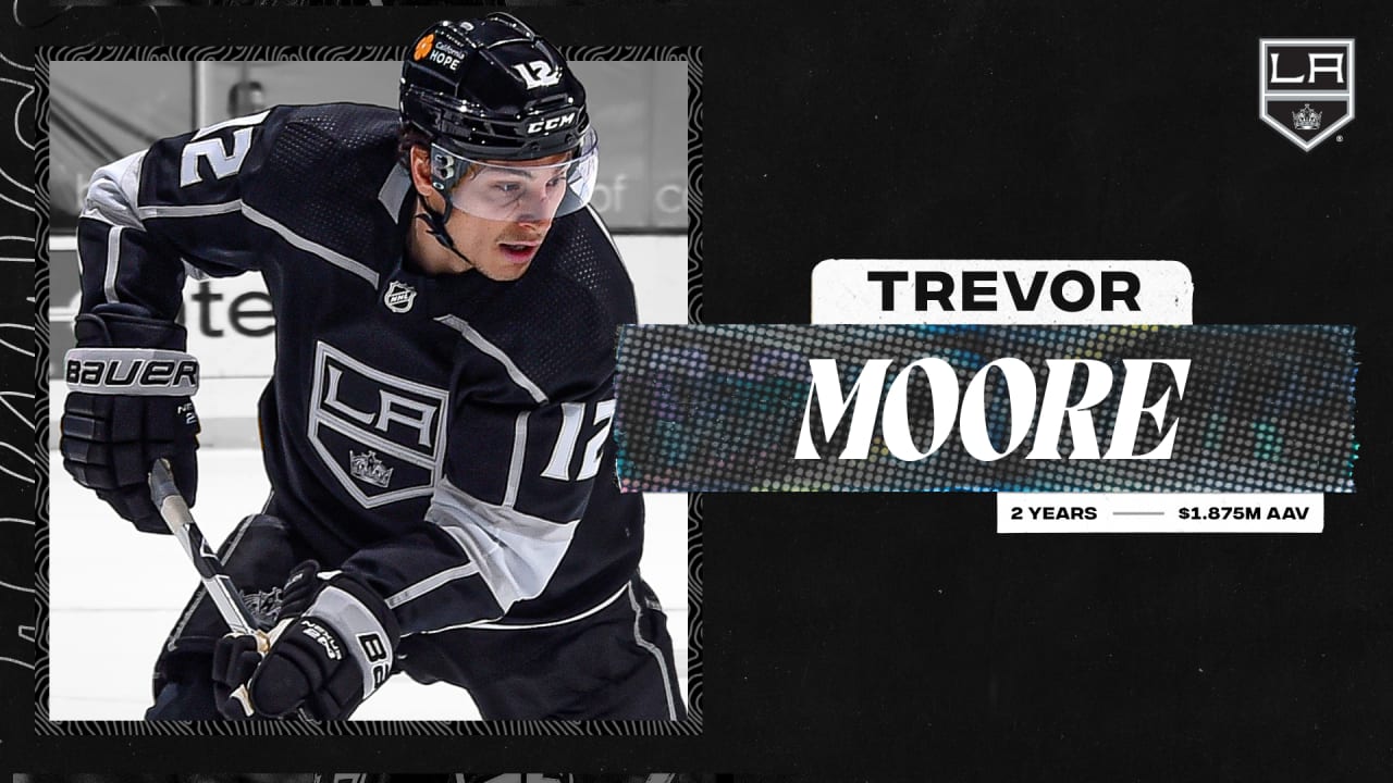 LA Kings Sign Trevor Moore to a Two-Year Contract Extension | Los ...
