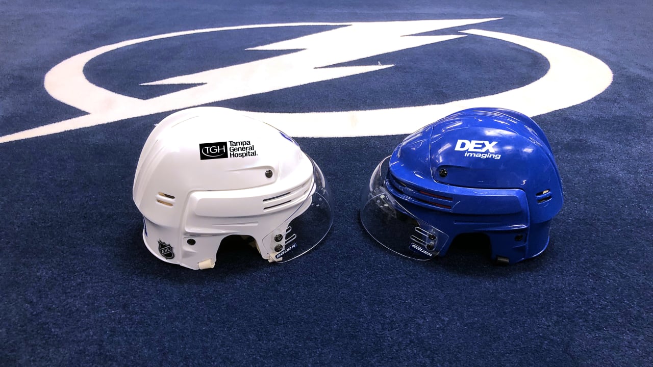 Lightning announce helmet entitlement deals | Tampa Bay Lightning