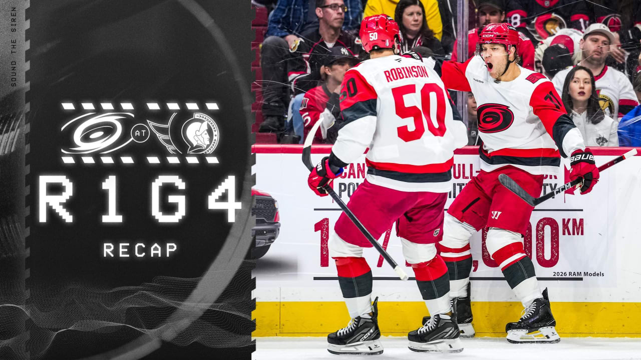 Cinematic Recap | Round 1, Game 4 | Carolina Hurricanes