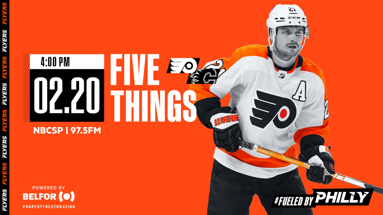 5 THINGS: Flyers @ Flames | Philadelphia Flyers