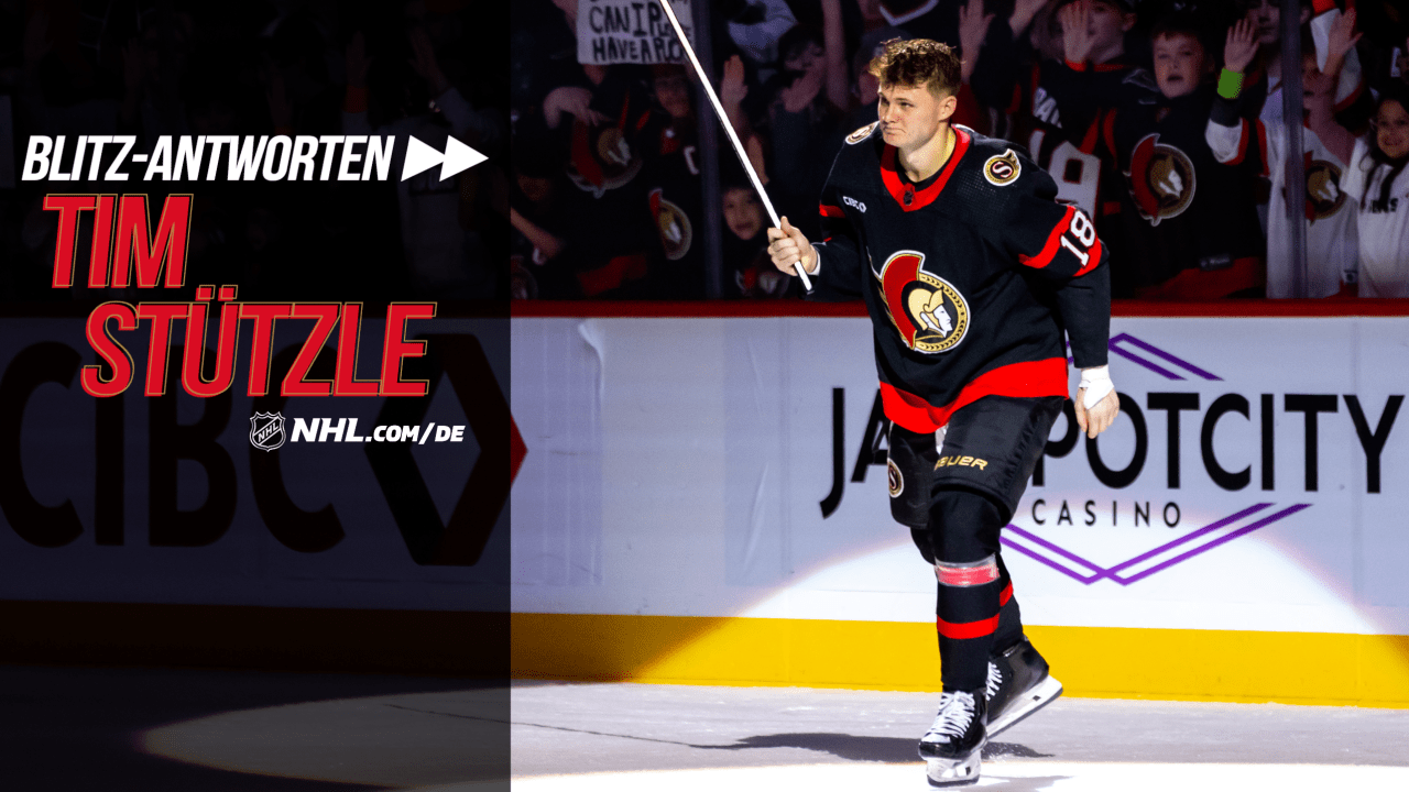 Schnellfeuer-Interview mit Tim Stützle | NHL.com/de