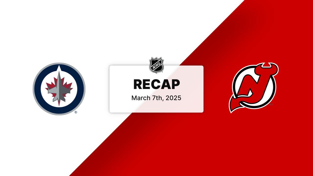 HIGHLIGHTS: Jets 6, Devils 1 | New Jersey Devils