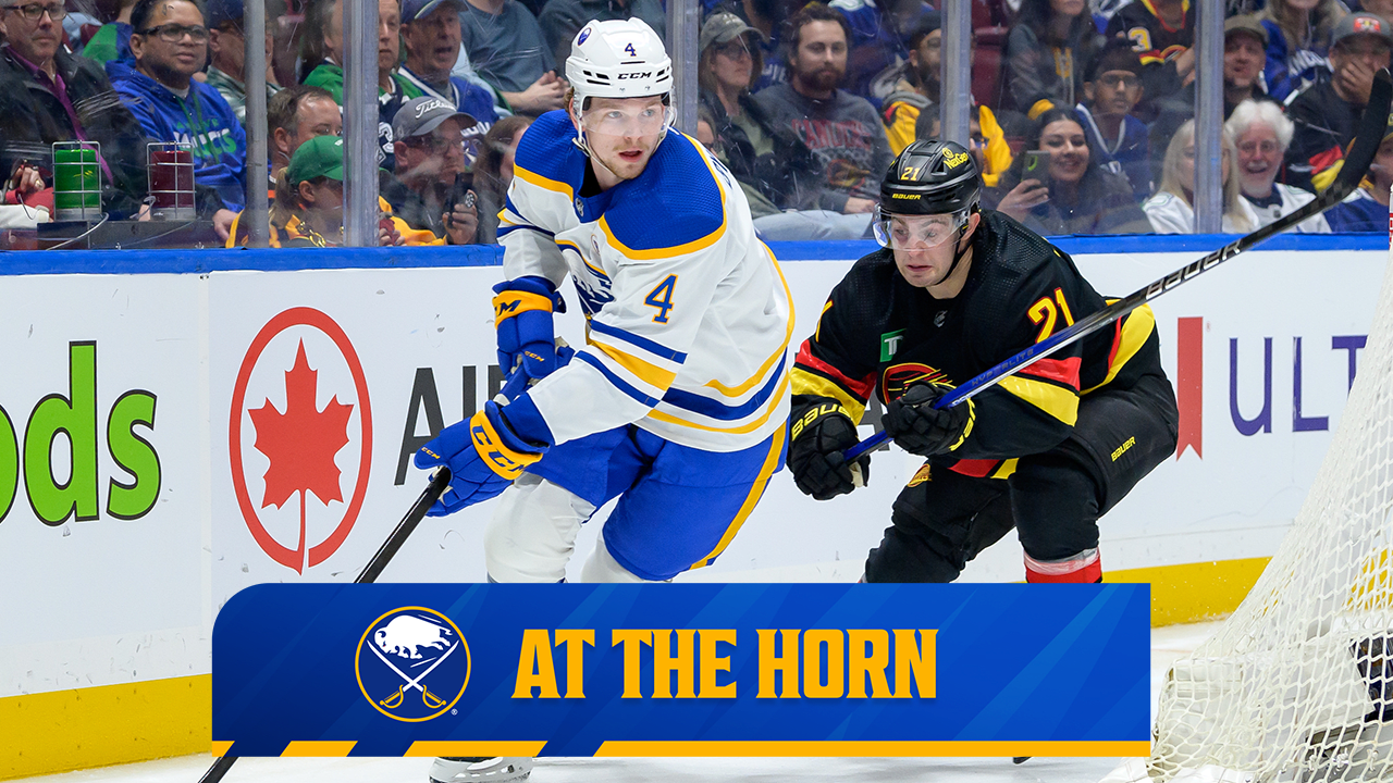 At the Horn | Canucks 3 - Sabres 2 | Buffalo Sabres