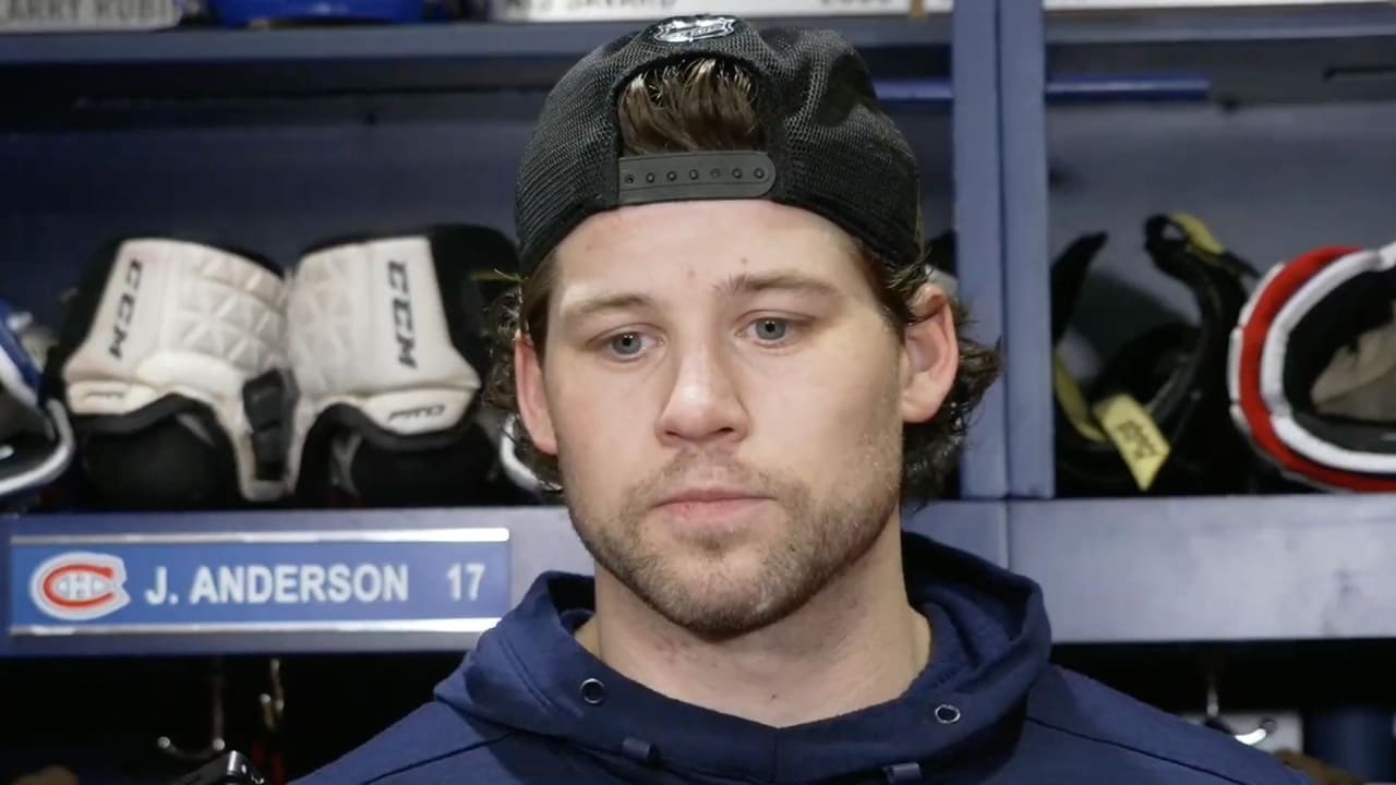 Postgame vs. TOR: Anderson | Montréal Canadiens