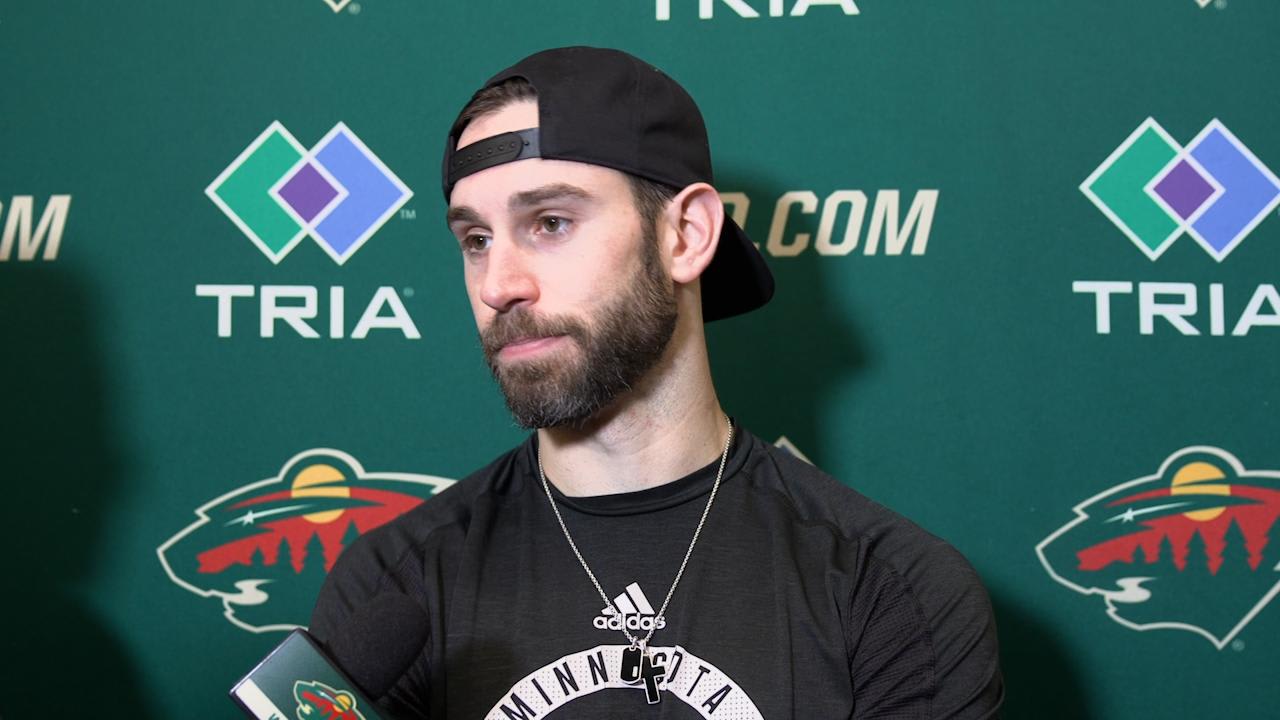Talbot postgame at Detroit | Minnesota Wild