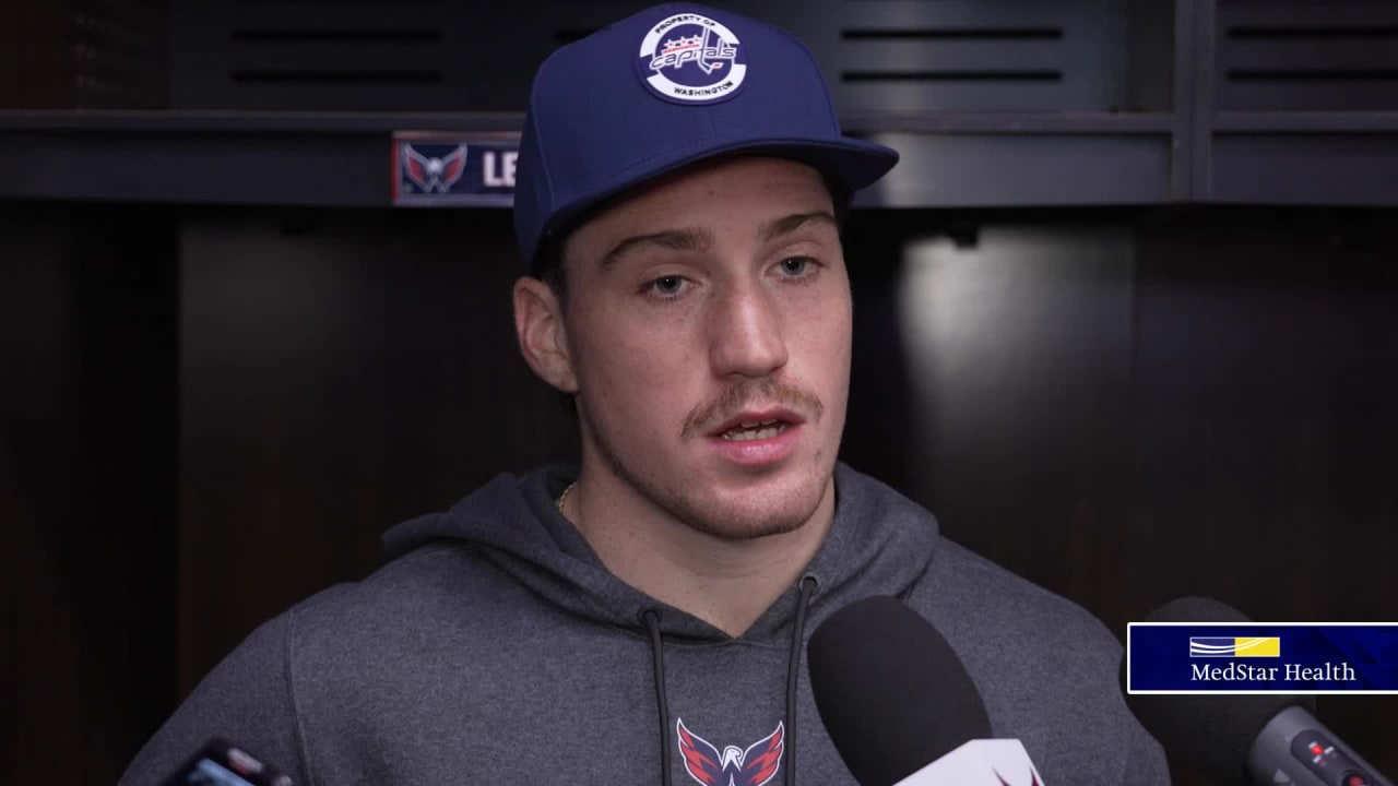 Ryan Leonard | Postgame | Washington Capitals