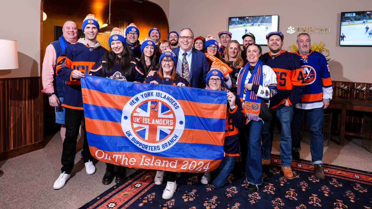 Islanders UK Supporters Club Takes Over UBS Arena | New York Islanders