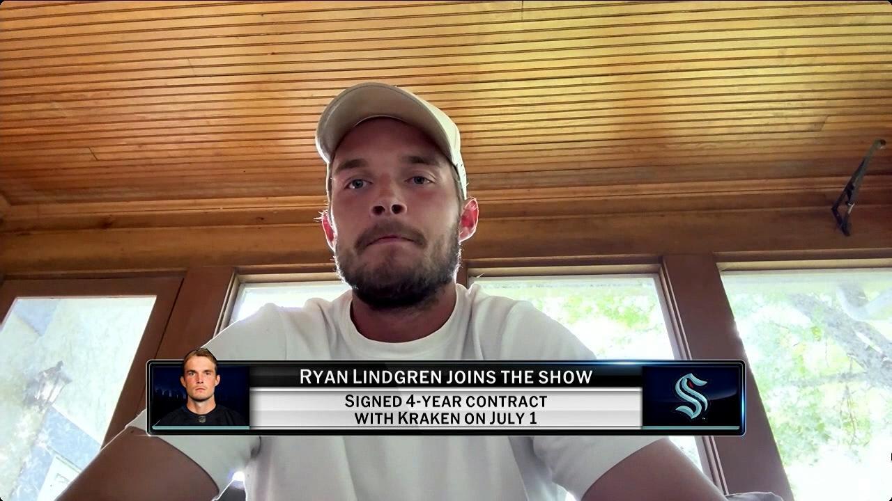 Ryan Lindgren on signing with the Seattle Kraken | Seattle Kraken