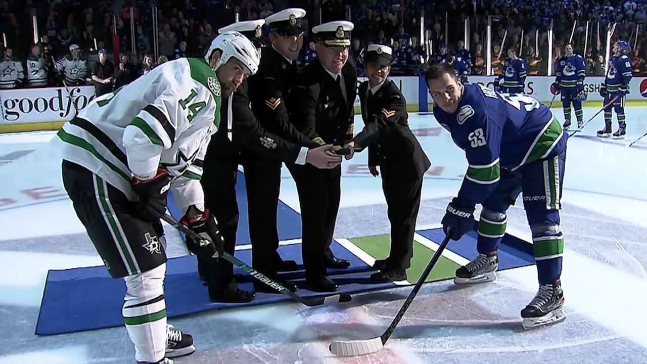 CAF | Ceremonial Puck Drop | Vancouver Canucks