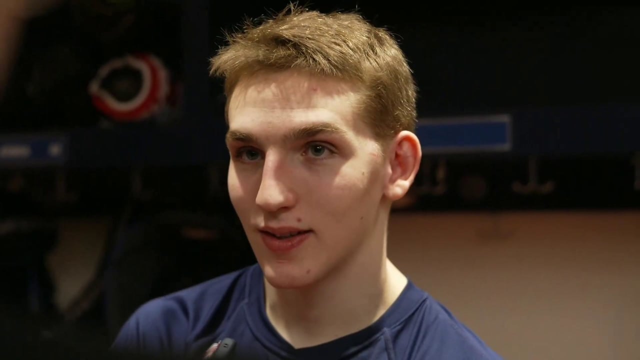 Après-match c. CAR : Hutson | Canadiens de Montréal