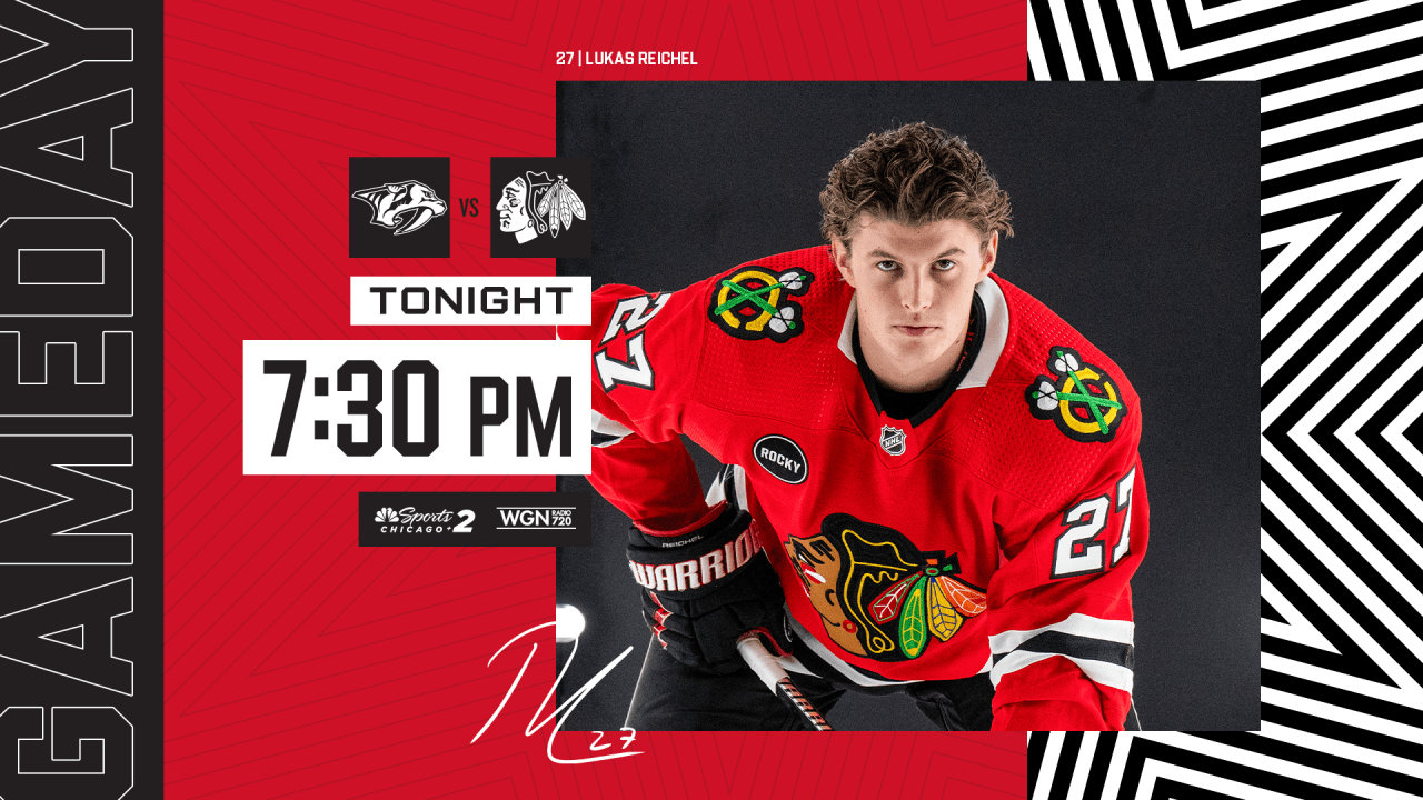 PREVIEW: Blackhawks Begin Final Homestand Against Nashville | Chicago ...