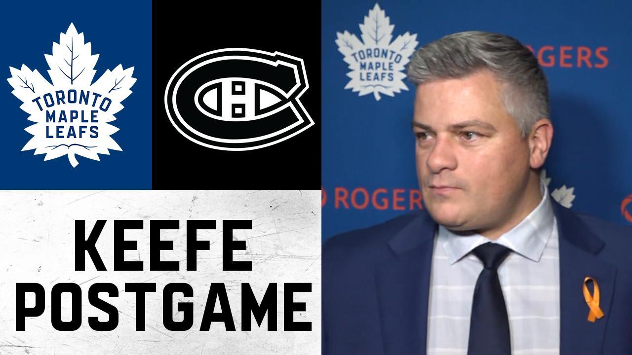Sheldon Keefe | Post Game | Toronto Maple Leafs
