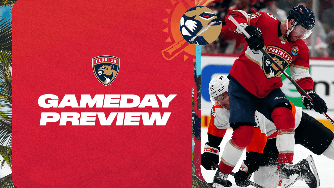 PREVIEW: Panthers look to pick up points in Philadelphia | Florida Panthers
