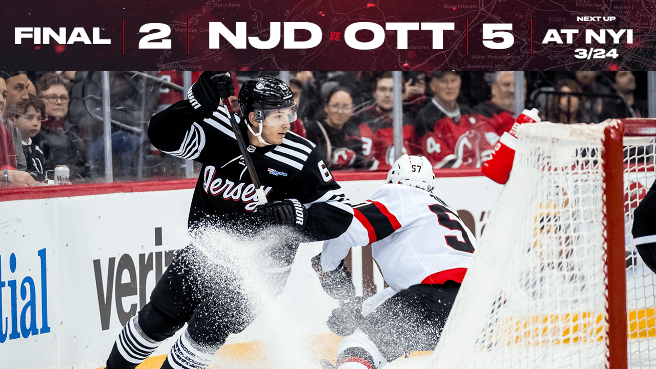 Devils’ Giveaways Give Away Game | GAME STORY | New Jersey Devils