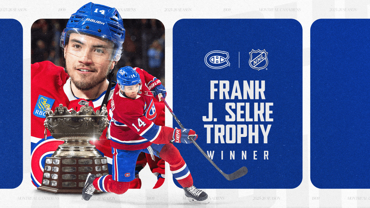 Nick Suzuki named the Frank J. Selke Trophy winner | Montréal Canadiens