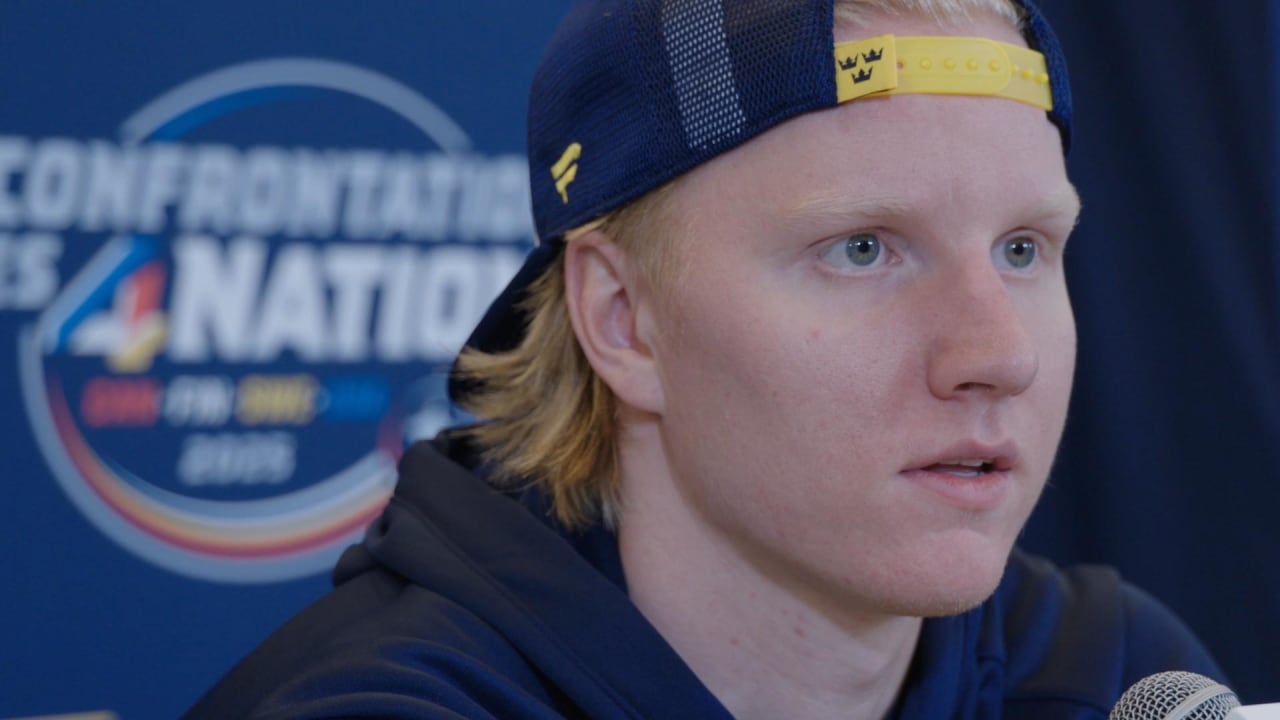 Sweden Team's Media Day Press Conference | NHL.com