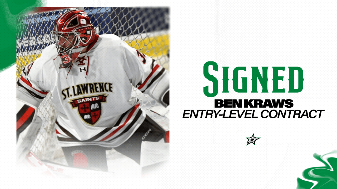 Stars sign Ben Kraws to a one-year entry-level contract | Dallas Stars