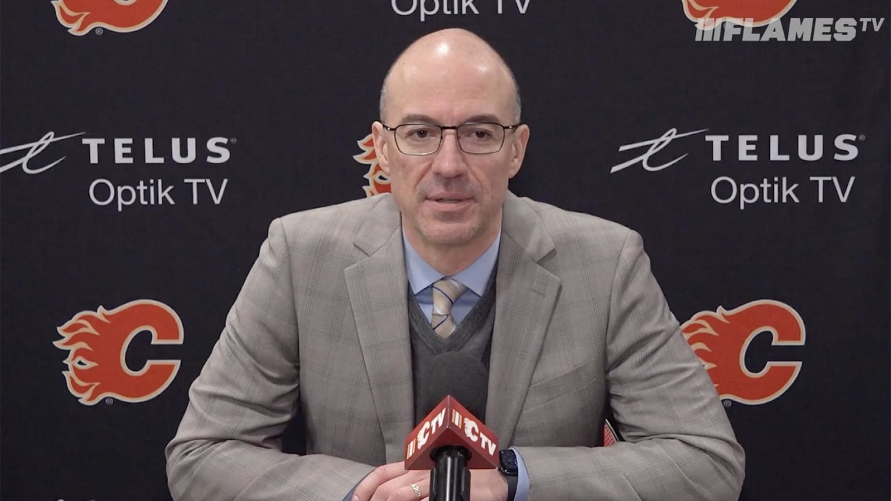 Postgame Huska - 10.03.24 | Calgary Flames