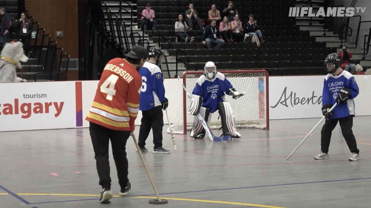 Floor Hockey Fun | Calgary Flames