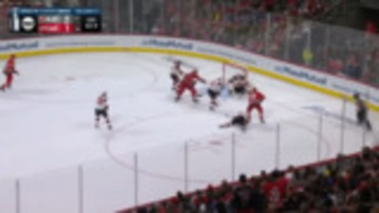 Burns scores through a screen | NHL.com