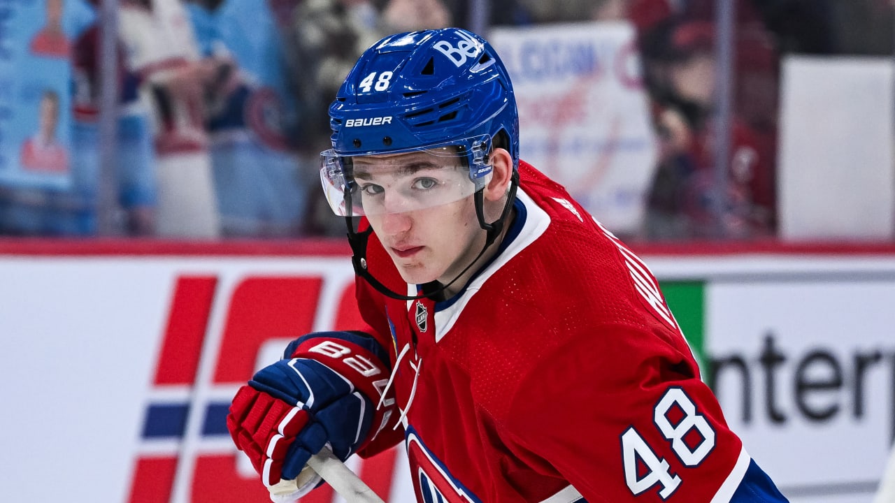 Hutson settles in Montreal ahead of Prospect Showdown | Montréal Canadiens