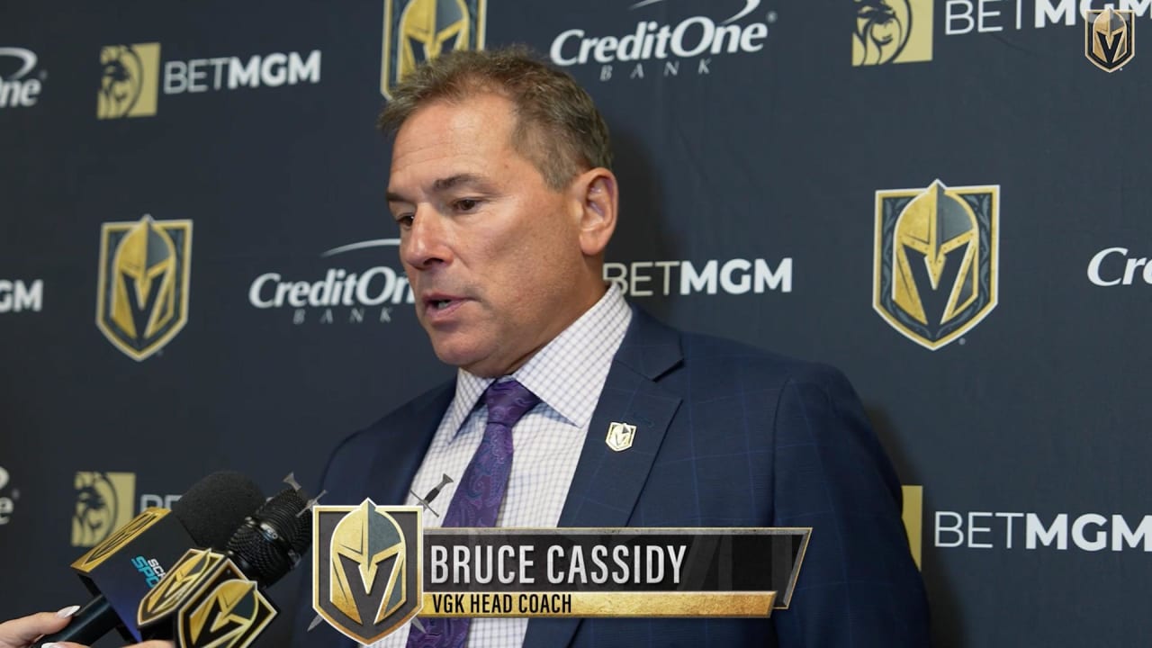 Bruce Cassidy Postgame 10/12 | Vegas Golden Knights
