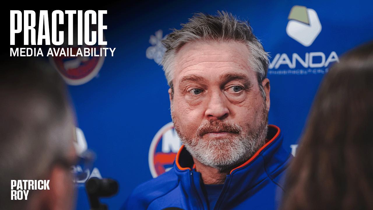 Practice 11/25: Patrick Roy | New York Islanders