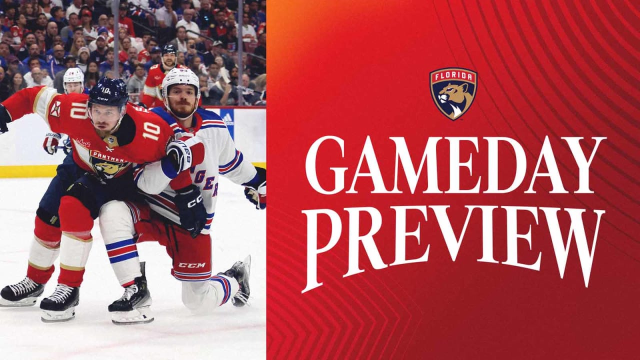 PREVIEW: Panthers stick with new lines heading into Game 4 vs. Rangers ...