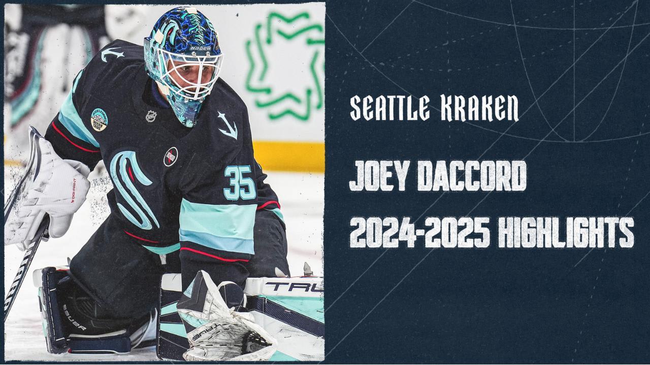 Daccord | 2024-2025 Highlights | Seattle Kraken