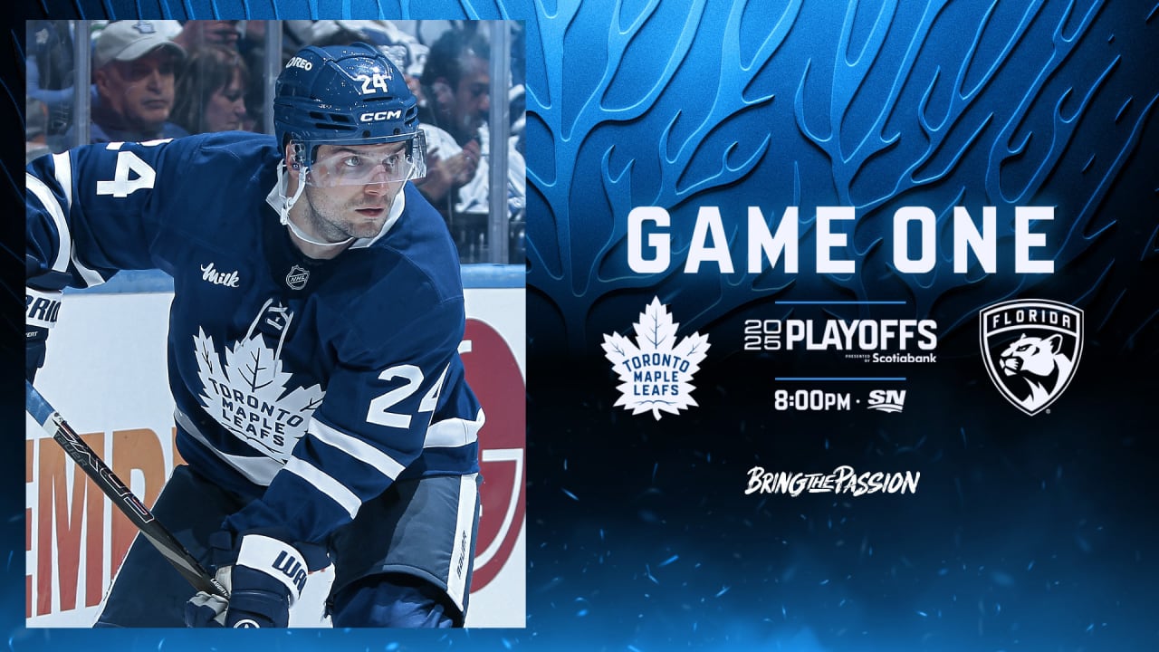 Round 2 Game 1: Toronto Maple Leafs vs Florida Panthers | Toronto Maple ...