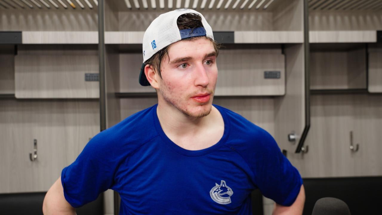 POSTGAME | O'Connor at Flyers | Vancouver Canucks