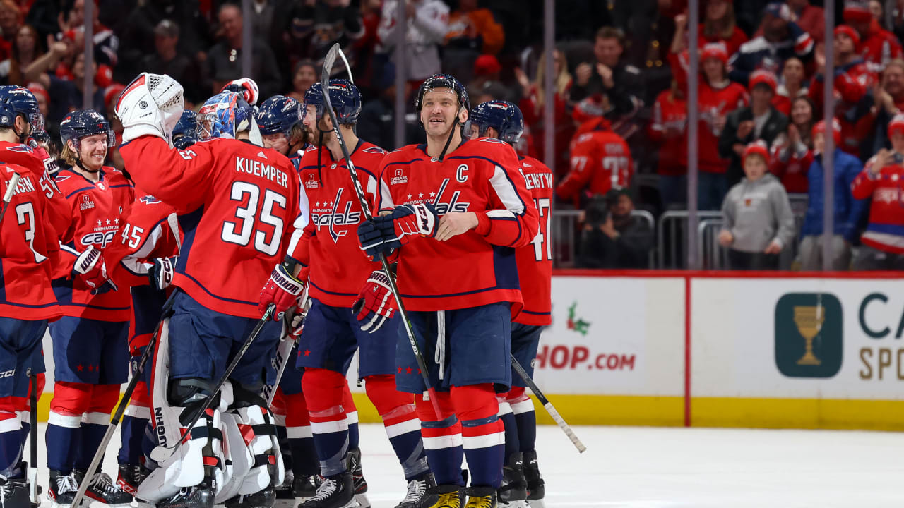 Los Capitals sobresalen pese a sequía de Ovechkin | NHL.com/es