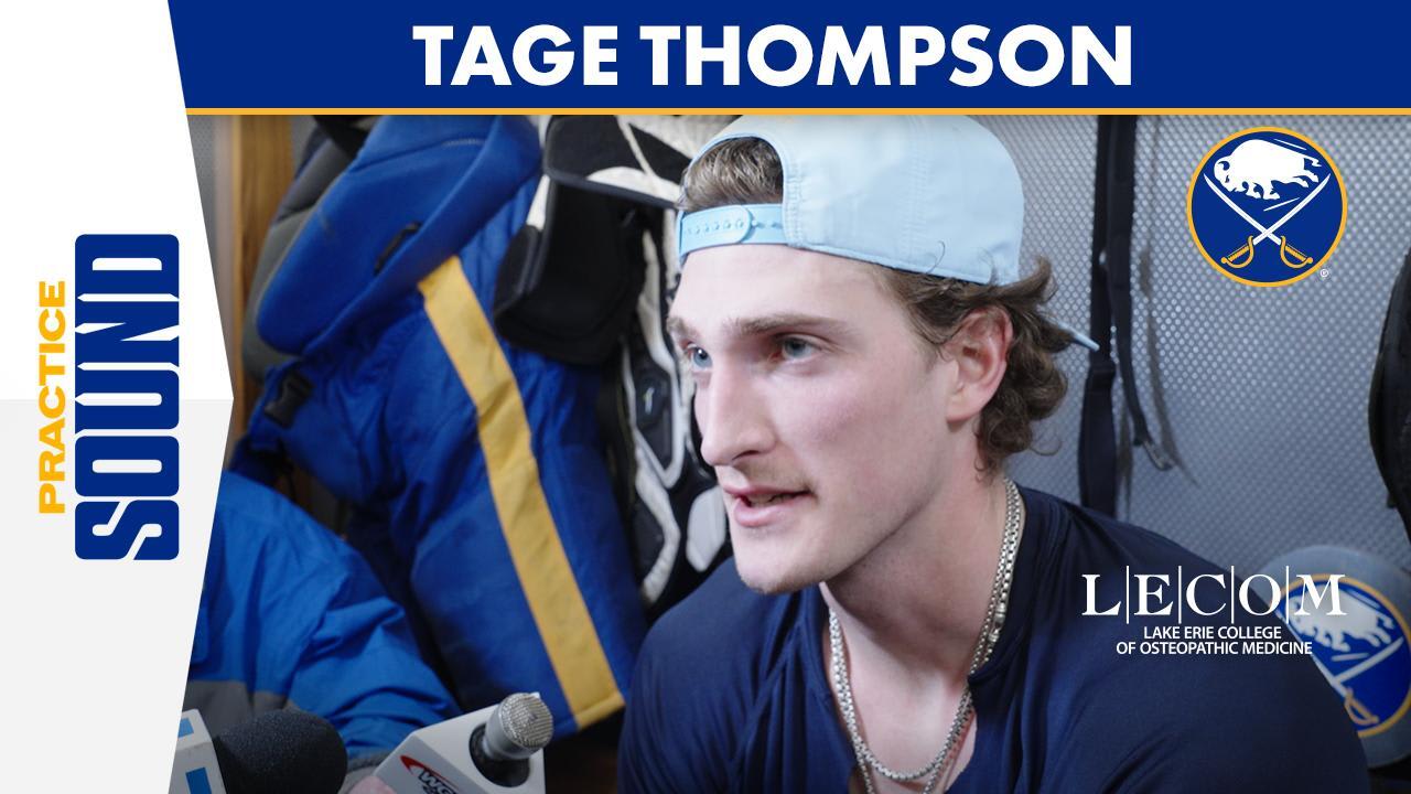 Thompson | Practice | Buffalo Sabres