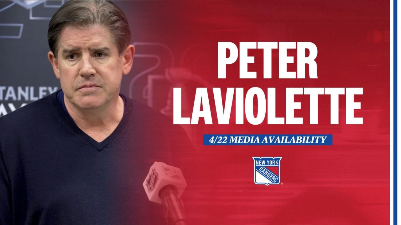 Practice: Laviolette | New York Rangers