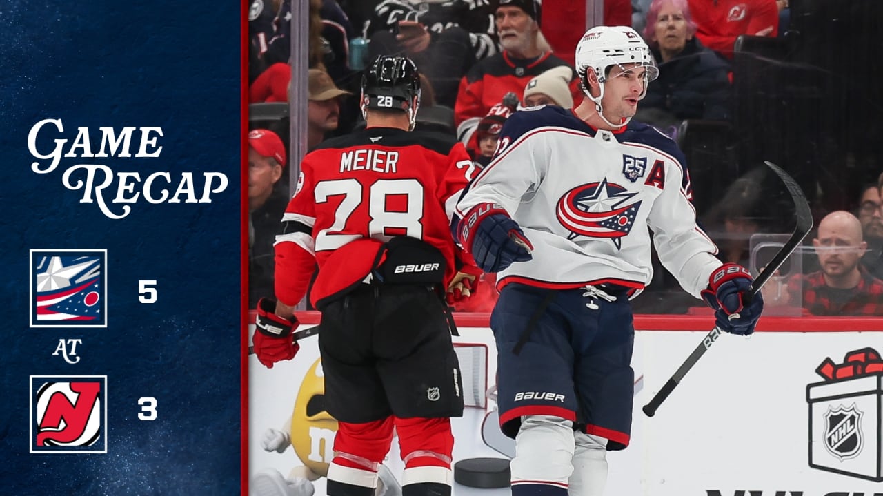 Blue Jackets score 4 straight, rally past Devils | Columbus Blue Jackets